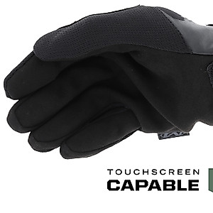 Mechanix Wear: Tactical Specialty Pursuit D5 Cut Resistant Covert Work Gloves (X-Large, All Black)