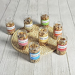 Restaswork Wood Chips for Smoking (8 oz) Natural Smoking Wood Chips Variety Pack Hickory, Pecan,Cherry and Apple Great for Smoking Beef Pork Chicken Fish Cocktail and Whisky (8 Pack)