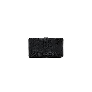 Desigual Women's Accessories PU Medium Wallet, Black