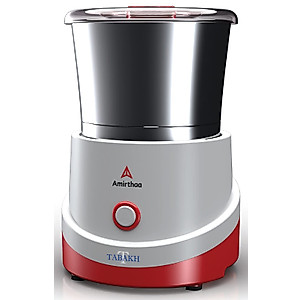 Tabakh 1.5L Wet Grinder, Table Top Stone Indian Wet Grinder, 110-Volt
