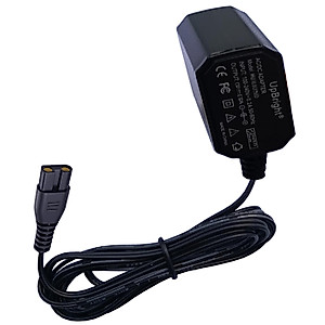 UpBright 2-Prong AC Adapter Compatible with Wahl 8591L 8591 L 08591-1024 08148-508 8148-100 8148 8159 81919 5 Star Series Magic Clip Cordless Designer 785024 785225 Lithium-Ion Clipper Battery Charger