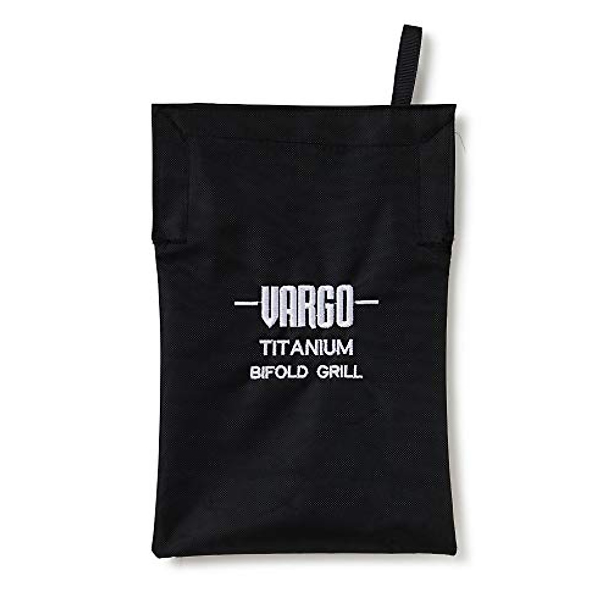 Vargo Titanium Bifold Grill | Foldable Campfire Grill for Outdoor Cooking | Portable Titanium Grill Surface with Legs | 60+ Square Inch Cooking Surface for Backpackers and Campers