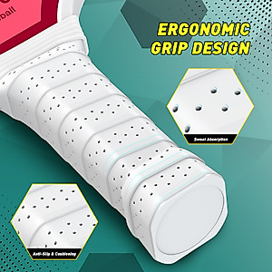 Pickleball Paddles Set of 2, USAPA Approved Lightweight Fiberglass Pickleball Set with 4 Pickleballs, 1 Pickleball Sling Bag, 2 Cooling Towels, Pickleball Gifts for Women Men Beginners & Professional