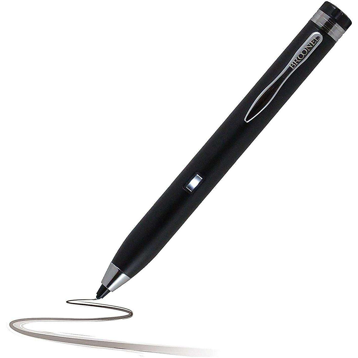 Broonel Black Fine Point Digital Active Stylus Pen - Compatible with ASUS Zenbook 14X OLED Space Edition (UX5401) 14"