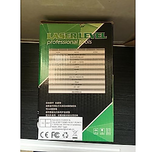 ML&SL Multi-Line Green Laser Level - Professional Automatic Self leveling Laser Horizontal&Vertical Cross line with Down Plumb Dot,360°Rotating Base,Rechargeable Battery for Indoor Outdoor