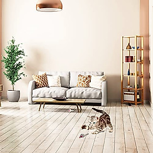 Penn-Plax Play Fur Mice Cat Toys | Mixed Bag of 12 Play Mice with Rattling Sounds | 3 Color Variety Pack - CAT531, Black and White