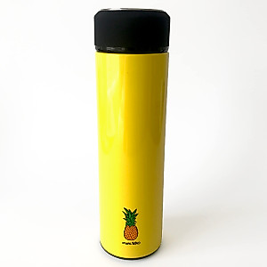Marc Tetro Pineapple Boston Terrier Vacuum Insulated Water Bottle