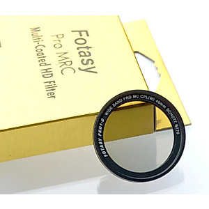 Fotasy 40mm MRC Multi-Resistant Nano Coating Super Slim MC CPL Circular PL HD Filter