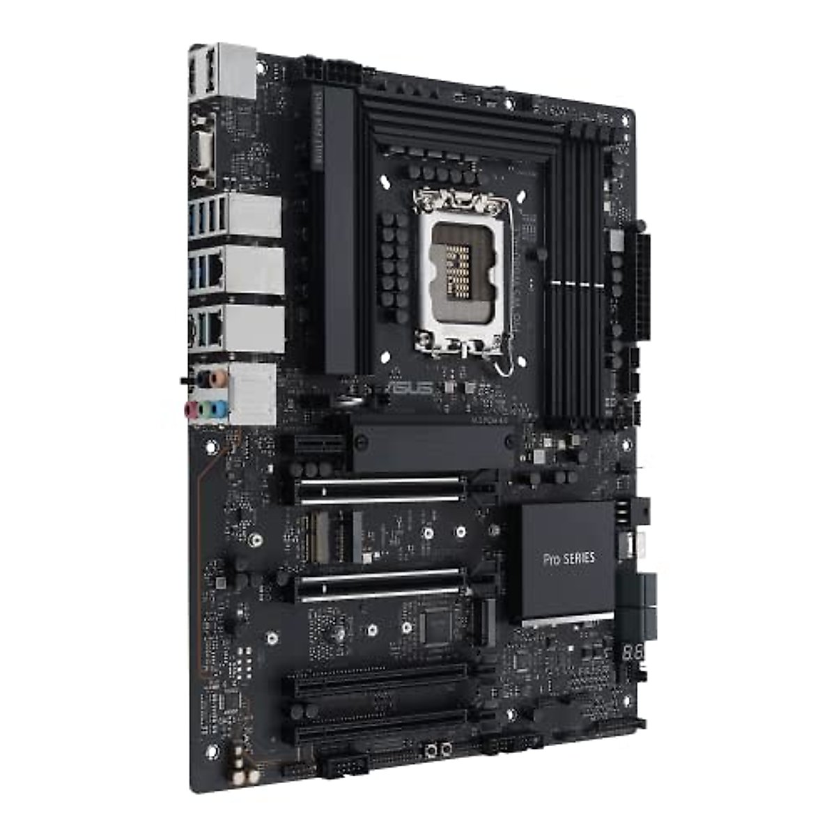 Pro WS W680-ACE Intel W680 LGA 1700 ATX Workstation Motherboard,2xPCIe 5.0x16 Slot,DDR5,ECC Memory,2x2.5 Gb LAN,3X M.2 Slots,USB 3.2 Gen 2x2 Front Panel,SlimSAS,BMC Header,Thunderbolt 4Header,ACCE.