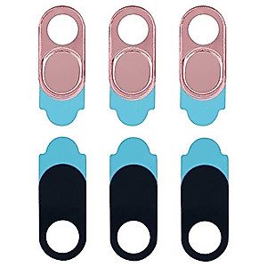 CHICIRIS Camera Protect Sticker, Comfort Webcam Protect Sticker, Mobile Phone for Phone Phone Camera Smartphone Len(Pink)