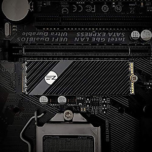 EZDIY-FAB M.2 SSD heatsink 2280, Double-Sided Heat Sink, High Performance SSD Radiator for PC / PS5 for PCIE NVME M.2 SSD or SATA M.2 SSD- Black