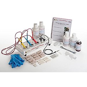 Universal Plater - Chrome Edition - Brush Plating System with 24k Brush Gold Solution