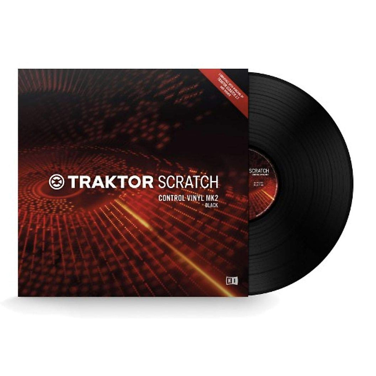 Native Instruments Traktor Scratch Control Vinyl MK2 - Black, Single Vinyl