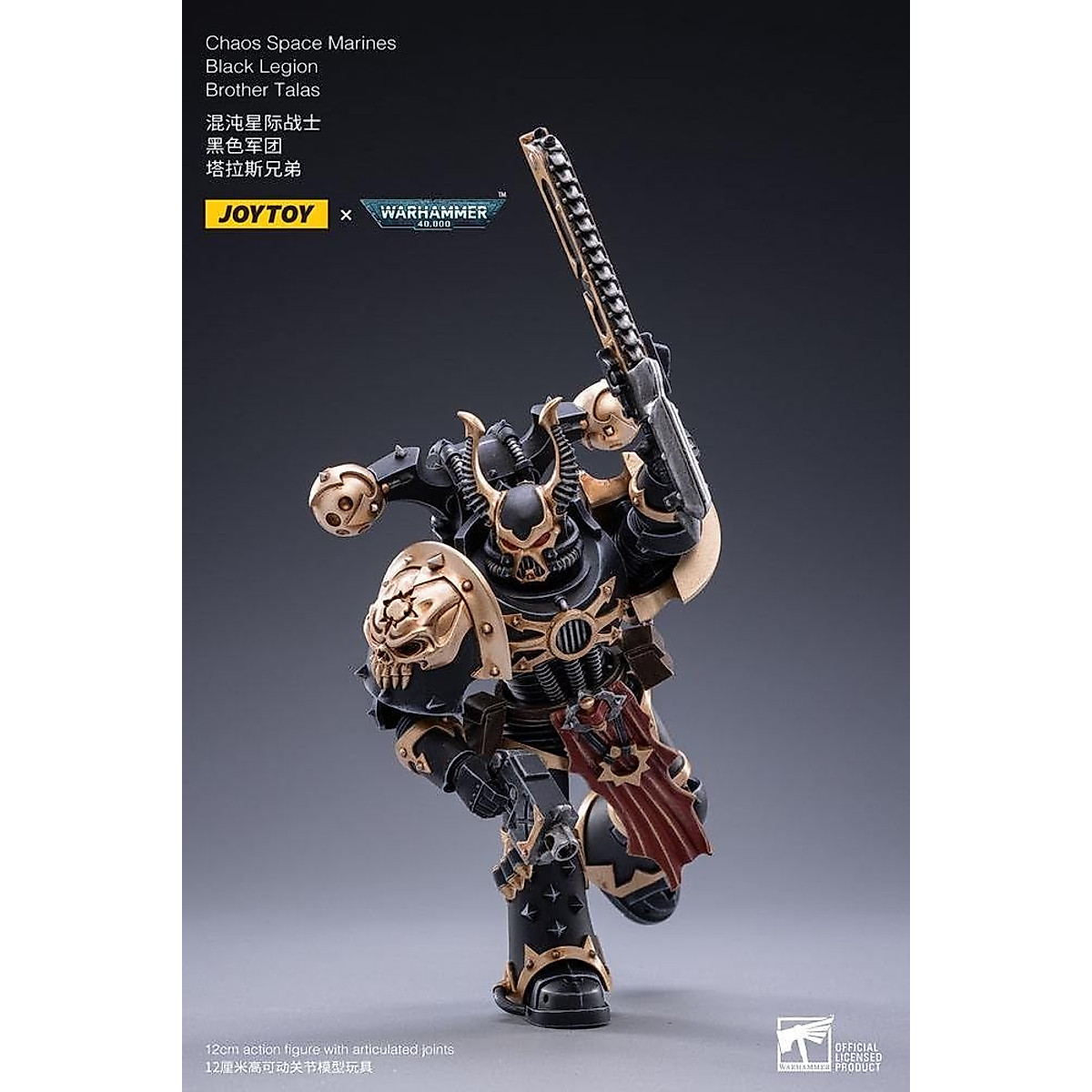 JoyToy BLOOMAGE (Beijing) TECH Warhammer 40K Brother Talas 1/18 FIG, Multicolor (FEB228602)