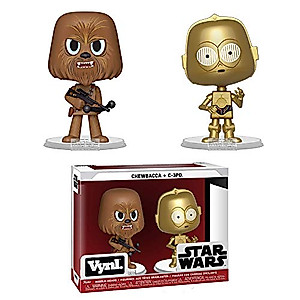Funko Vynl: Star Wars - Chewbacca & C-3PO Toy, Multicolor