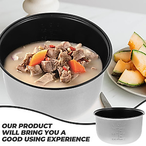 SHERCHPRY Rice Aroma Rice Cooker 3 L Household Rice Cooker Inner Pot, Aluminum alloy Inner Pot, Non- Stick Rice Electric Cooker Pot Accessories Rice Rice Cooker Small