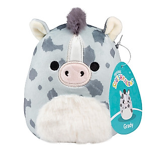 Squishmallows Original 5-Inch Grady The Horse - Official Jazwares Little Plush - Collectible Soft & Squishy Mini Stuffed Animal Toy - Add to Your Squad - Gift for Kids, Girls & Boys