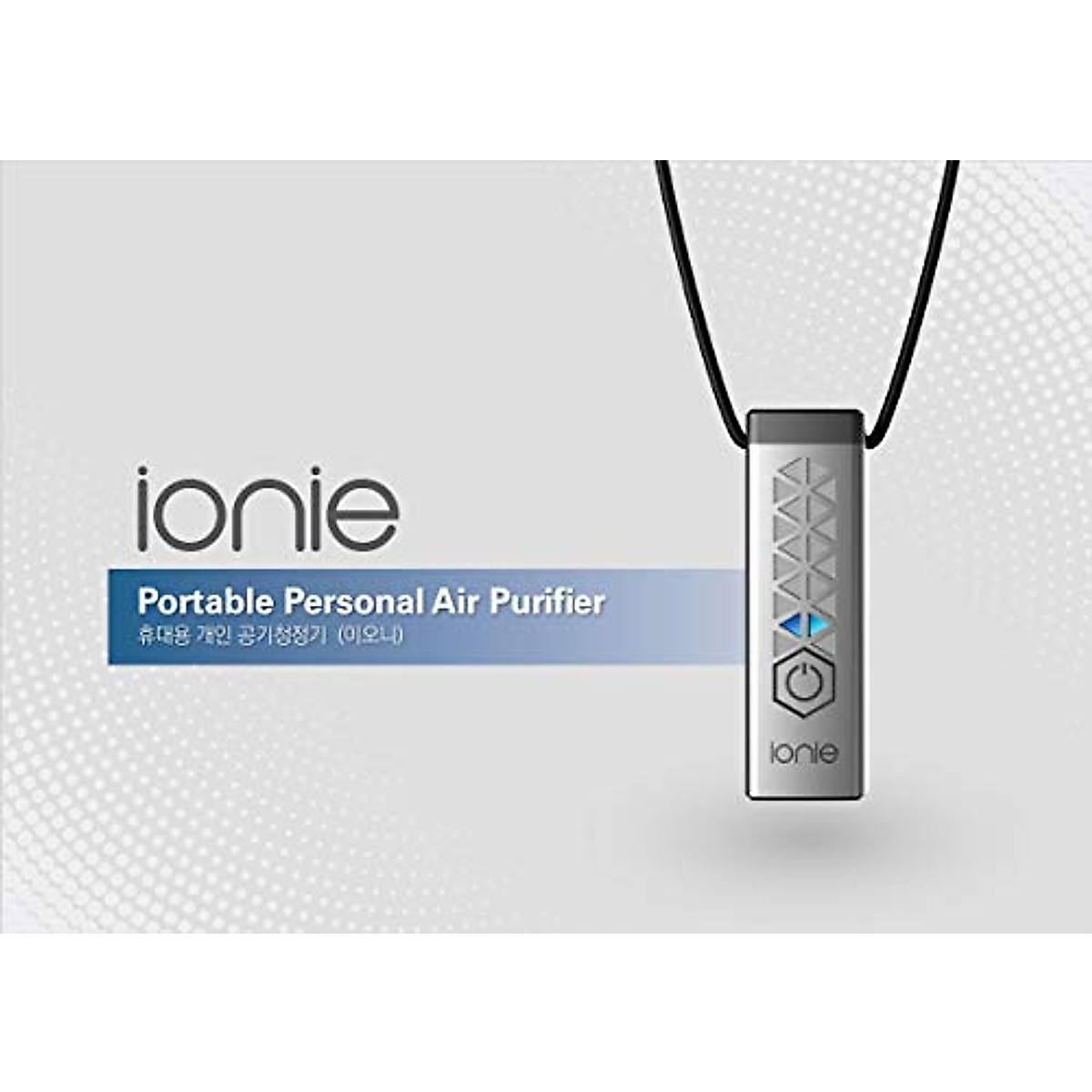 Ionie Pink Portable Air Purifier Necklace