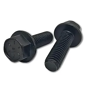 50 PCS 5/16-18x1" Grade 8 Hex Flange Screws Frame Bolts USS Coarse Phos & Oil