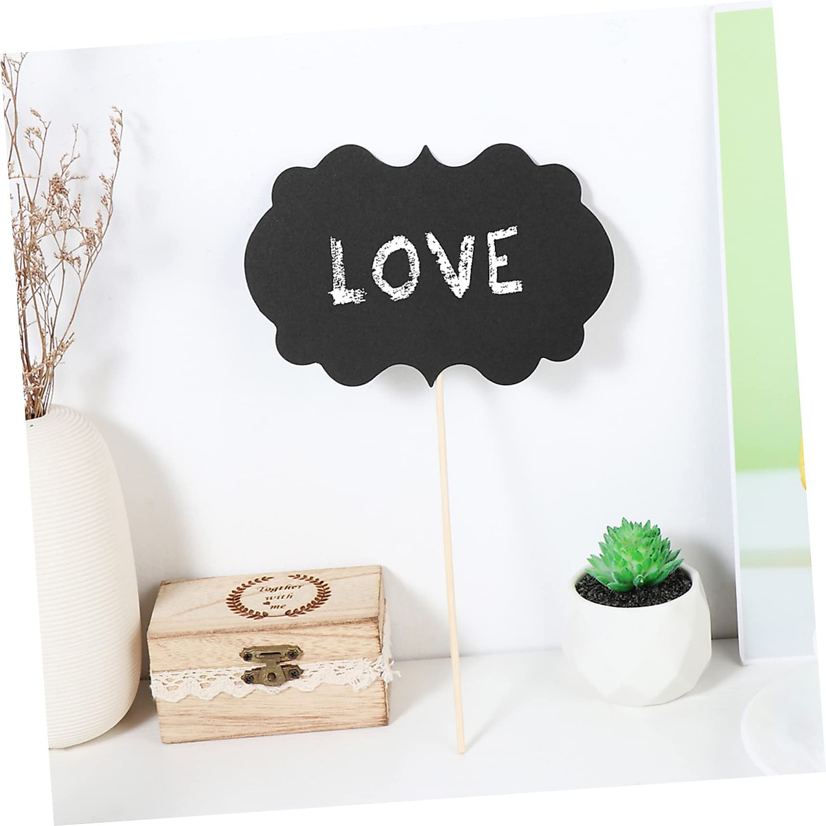 SHOWERORO Photo Booth Props Kit - 20pcs Writable Black Paper Cardboard Signs - Funny Travel Themed Photo Props Chalkboard Messages for DIY Selfies Ideal for Weddings Birthdays Bridal