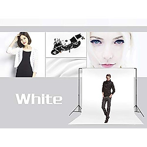 LYLYCTY 5x7ft Backdrop White Screen Key Soft Pure White Studio Background ID Photo Photography Backdrop Photo Backdrops Customized Studio Photography Backdrop Background Studio Props LY164