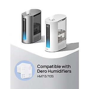 Dreo Mineral Absorption Pads 16-Pack for Humidifiers, Compatible Humidifiers HHM713/713S, Reduce Limescale, Improve Humdification Efficiency