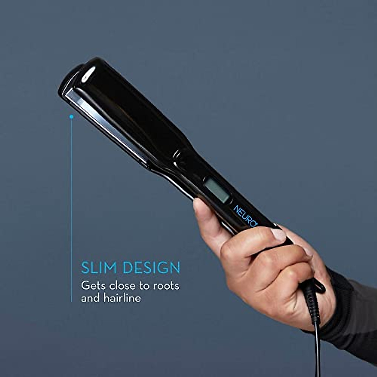 Paul Mitchell Neuro Smooth Titanium Flat Iron, Adjustable Heat Settings for Advanced Smoothing + Straightening