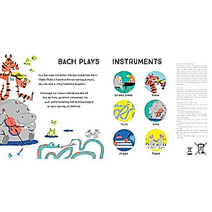 Baby Bach: A Classical Music Sound Book (With 6 Magical Melodies) (Baby Classical Music Sound Books)