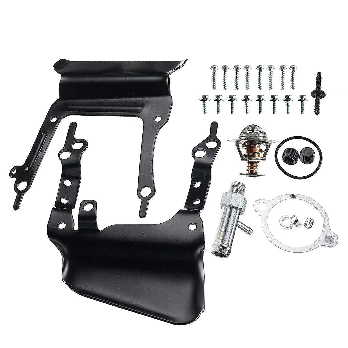 Upper Intake Manifold Kit and Gaskets Set Replacement for Ford F150 F-150 E-150 E-250 Lobo 2007 2008(4.6L Only VIN:W)