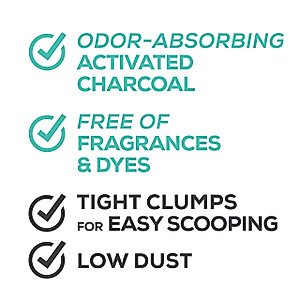 Purina Tidy Cats Clumping Cat Litter, Free & Clean Unscented Multi Cat Litter - 38 lb. Box