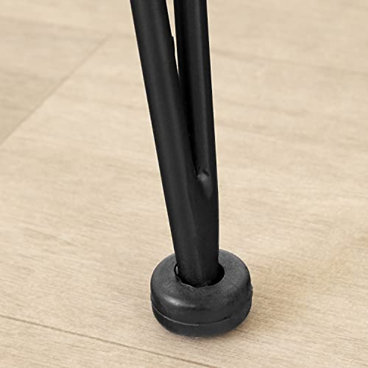 South Shore Balka Rattan Dining Chair, Set of 2 Rattan and Black, Bohemian Harmony