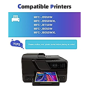 BAALAND LC3033XXL LC3033BK/C/M/Y Ink Cartridges Replacement for Brother LC3033 3033 LC3035 3035 Work for MFC-J995DW MFC-J995DWXL MFC-J815DW MFC-J805DW MFC-J805DWXL Printer (4-Pack)