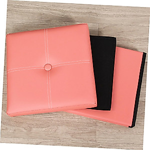 Cabilock 2pcs Shoe Storage Bench Cube Small Stool Chair Entryway Small Chest Shoe Bench Cabinet Bench Clothes Basket Storage Cube Toys Organizer Books Storage Table