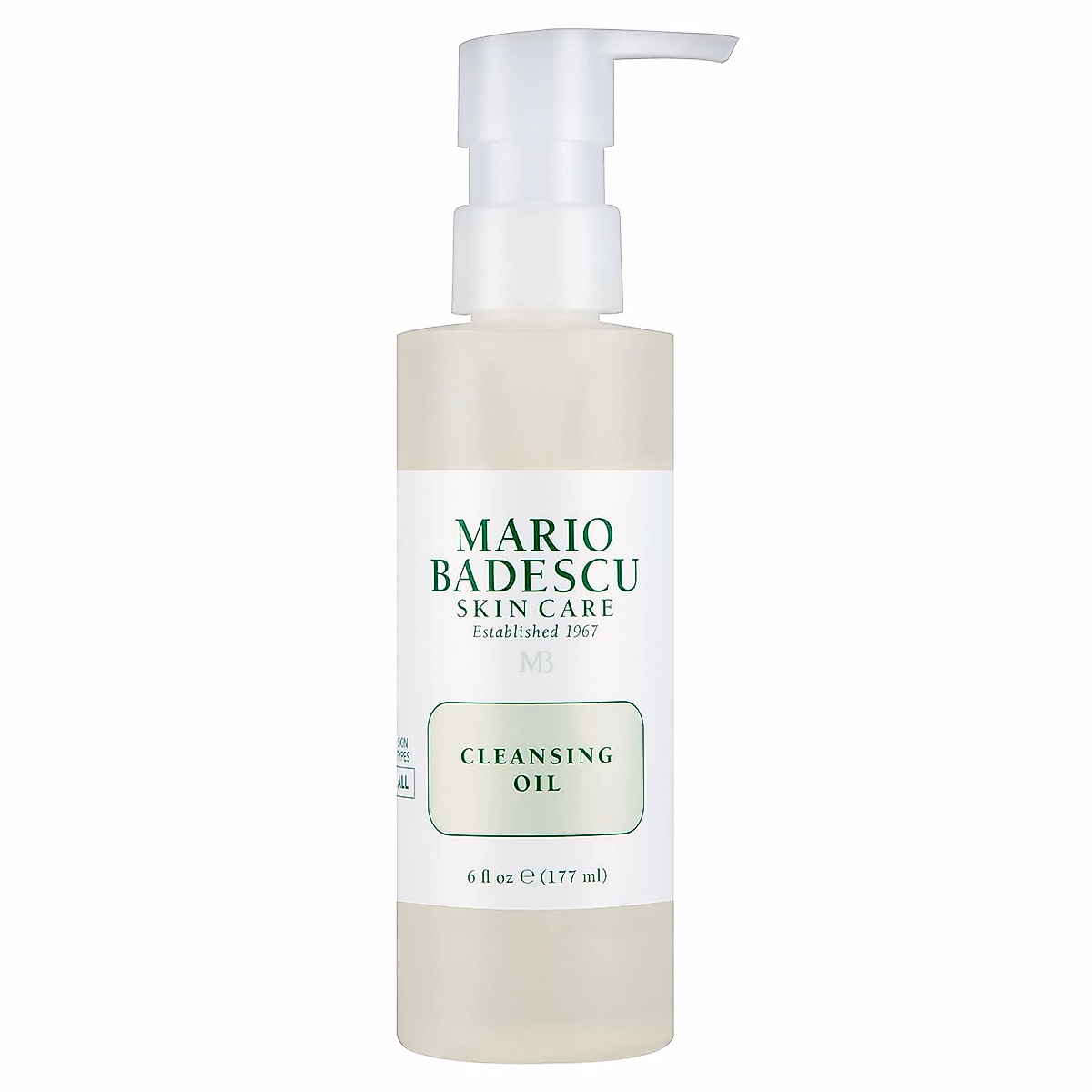 Mario Badescu Cleansing Oil for All Skin Types | Lightweight 2-in-1 Makeup Remover & Cleanser | Formulated with Nourishing Oils | 6 Fl Oz