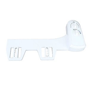 Honio Bidet Attachment, Self Dual Nozzle Gentle Toilet Seat Bidet Water Saving for Feminine Wash (1/2)
