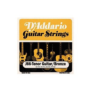 D'Addario J66 Custom Tenor Guitar Strings