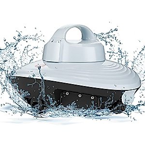 Hydrus Robotic Cordless Pool Vacuum Cleaner for Above Ground Pools with Powerful Dual Brushless Motors,90 Mins Runtime, Self-Parking,Automatic Robot Cleaners for Inground Flat Pools up to 50 Ft