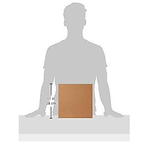 Cricut Heavy Chipboard - 11”x11” - 5 Sheets - Brown, 12"x12"