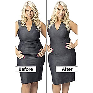 ROBERT MATTHEW Radiance Women's Shapewear High-Waist Brief (2XL, Black)