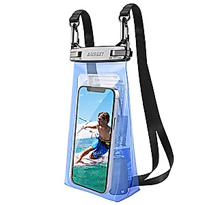 Waterproof Phone Pouch Up to 6.9", Floating Dry Bag for iPhone 13 12 11 Pro Max Galaxy S22 S21 Universal Waterproof Case Large Capacity Sunscreen Glasses Storage Dry Bag for Swimming Rafting Boating