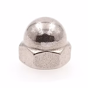 Prime-Line 9077061 Acorn Cap Nuts, #6-32, Grade 18-8 Stainless Steel (25 Pack)