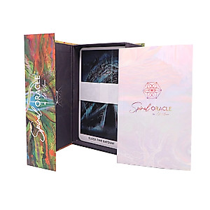 Earth Moon Magick Cosmic Uterus Daily Affirmation Oracle Deck, 62 Cards, Premium Quality Paper, Made by Visionary Artist