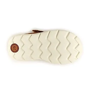 Stride Rite 360 Girls Lacey Mary Jane Flat, Tan, 5 Toddler US