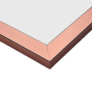 EDGEWOOD 24x36 Poster Photo Frame with Durable Plexiglass for Beautiful Wall Pictures - Ideal for Home, Office, Studio, or Gallery Displays, Yellow Gold, 1-Pack