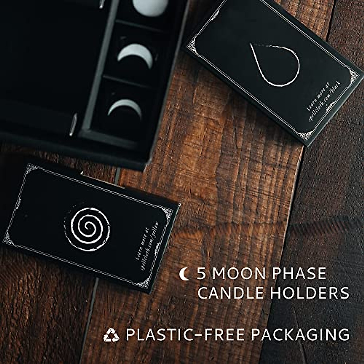 SpellCloth - Spell Candles for Witchcraft / Chime Candles / Colored Candles - Small Spell Candle Set for Ritual, Altar, Wicca Spells & Witch Rituals - 1/2in. x 4in. Candles for Spells Assorted Colors