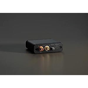 Audioengine D1 32-bit Portable Headphone Amp and USB DAC AMP, Preamp, Laptop Desktop Headphone Amplifier, Optical Inputs, High Definition Audio (2nd Gen)