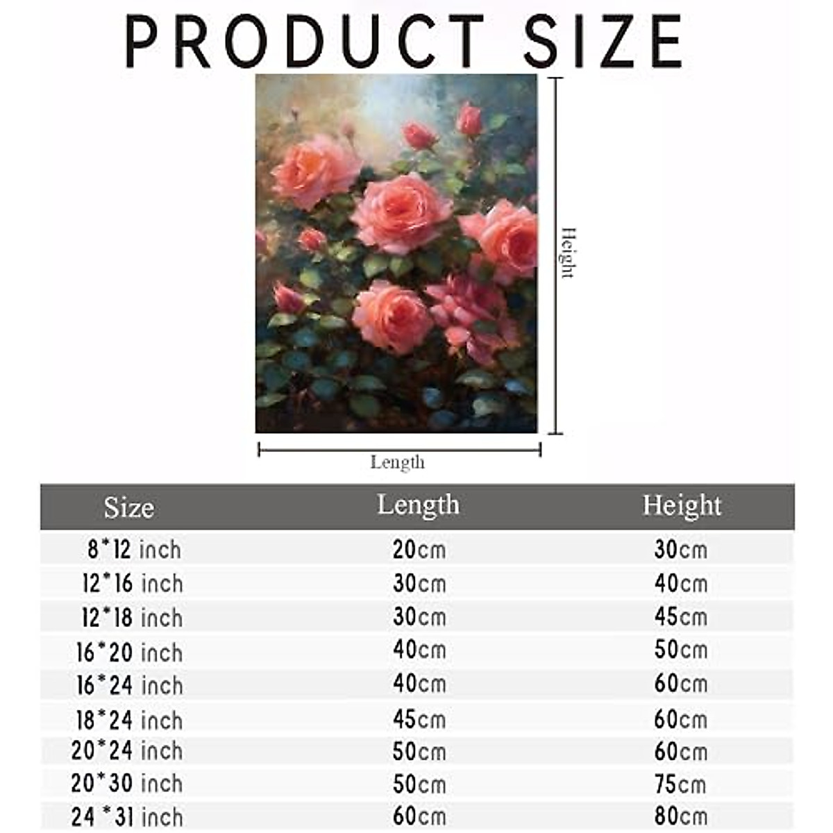 Eleploi DIY Diamond Painting Beautiful Female Angel Diamond Painting Kits for Adults, Fall Decorations for Home& Room Decor, Office Decor, 5D Full Round Diamond Arts Kits 24 X 31 Inches.