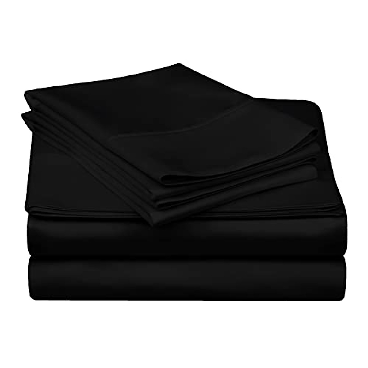 Superior EC300SHSL Sheet Set, Twin, Black