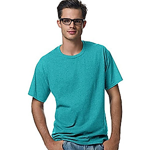 Hanes ComfortBlend EcoSmart Men`s Crewneck T-Shirt Teal