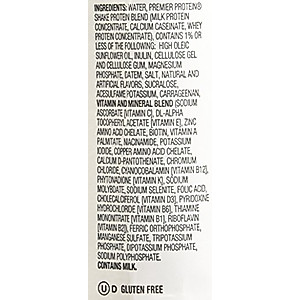 Premier Protein Shake 30g 1g Sugar 24 Vitamins Minerals Nutrients to Support Immune Health, Vanilla, 44 Fl Oz, (Pack of 4)